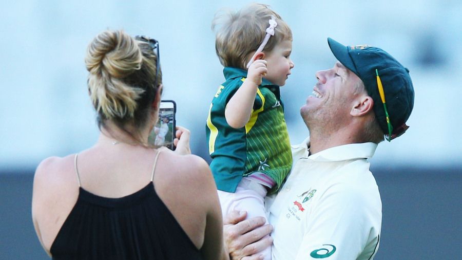 David Warner: sports dad of the year | ESPNcricinfo