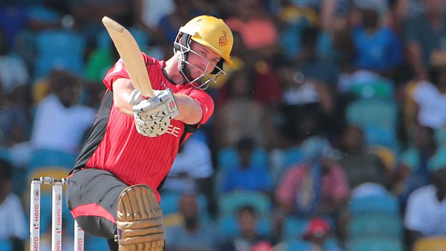 BT vs TKR Cricket Scorecard, 16th Match at Bridgetown, July 16, 2016