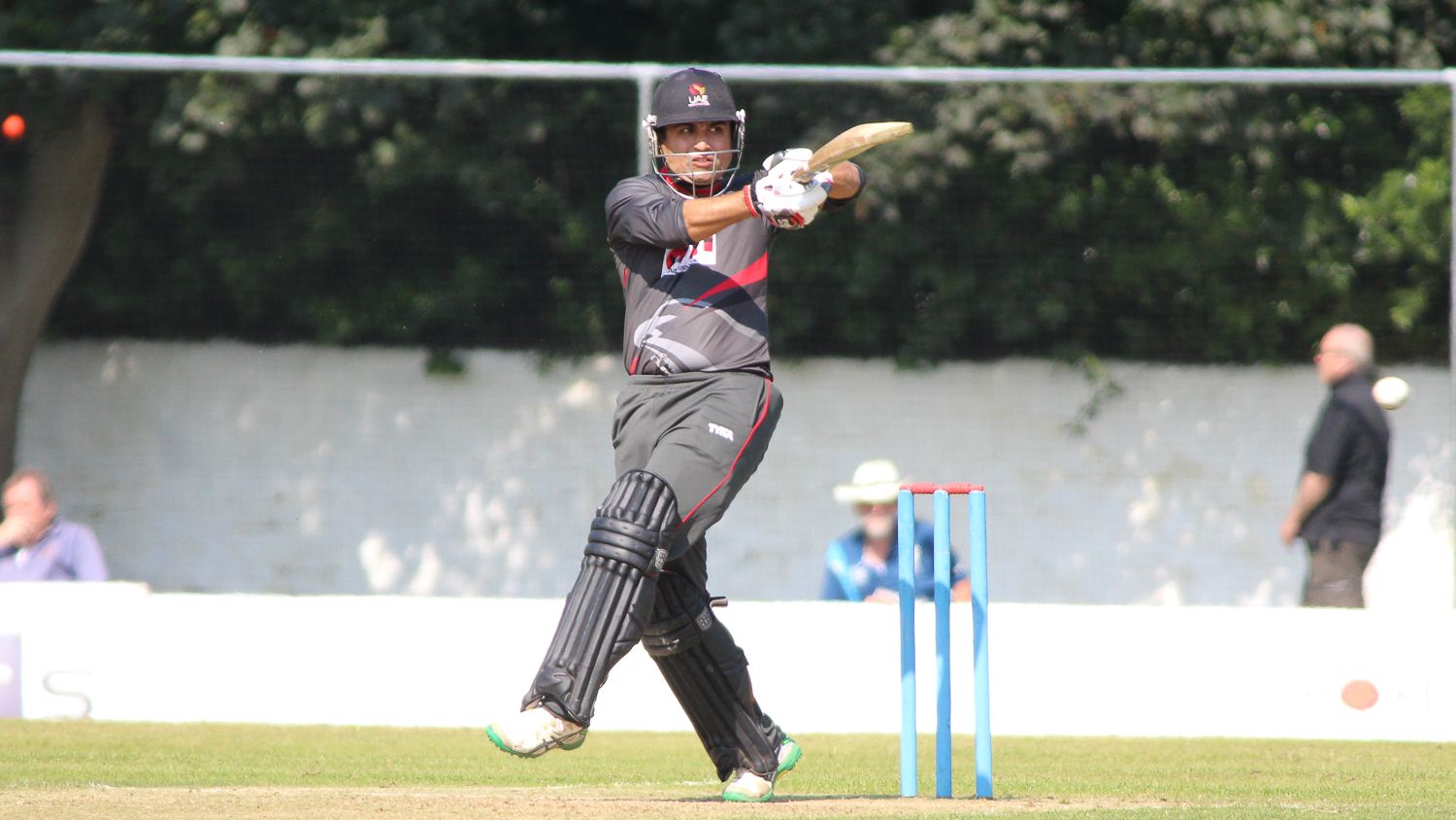 Shaiman Anwar pulls a short ball through the leg side | ESPNcricinfo.com