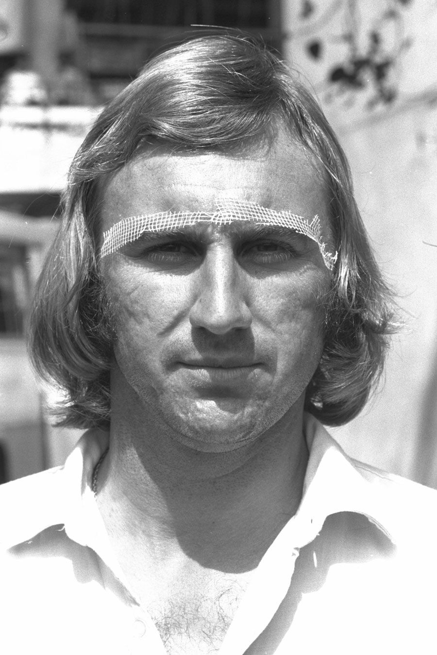 John Lever and the gauze strip which cased so much controversy ...