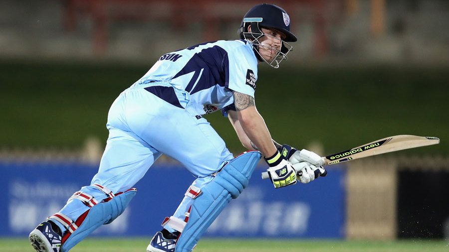 NSW vs VIC Cricket Scorecard, 17th Match at Sydney, October 16, 2016