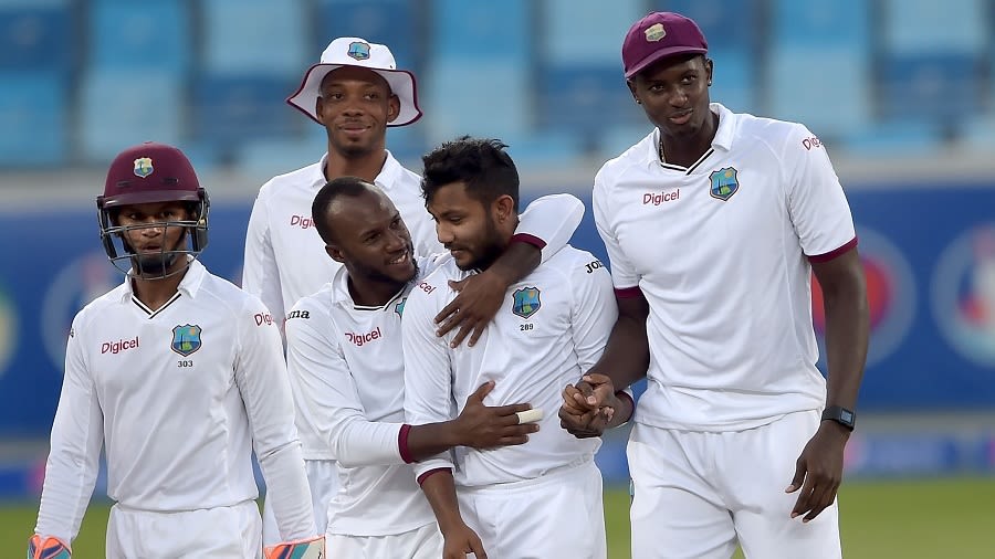 Match in pics - Bishoo's eight-for leaves WI chasing 346 | ESPNcricinfo