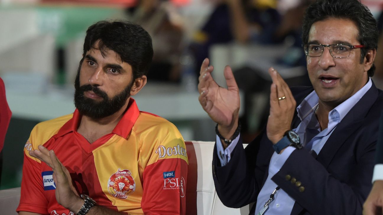 Wasim Akram, Misbah-ul-Haq and Mohsin Khan part of new PCB cricket ...