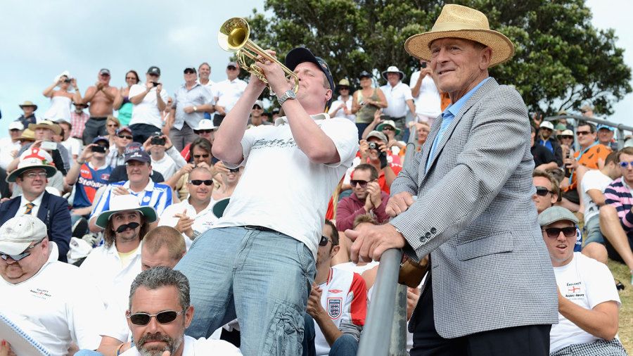 Barmy Army trumpeter, Billy Cooper, loses - then finds - trumpet ...