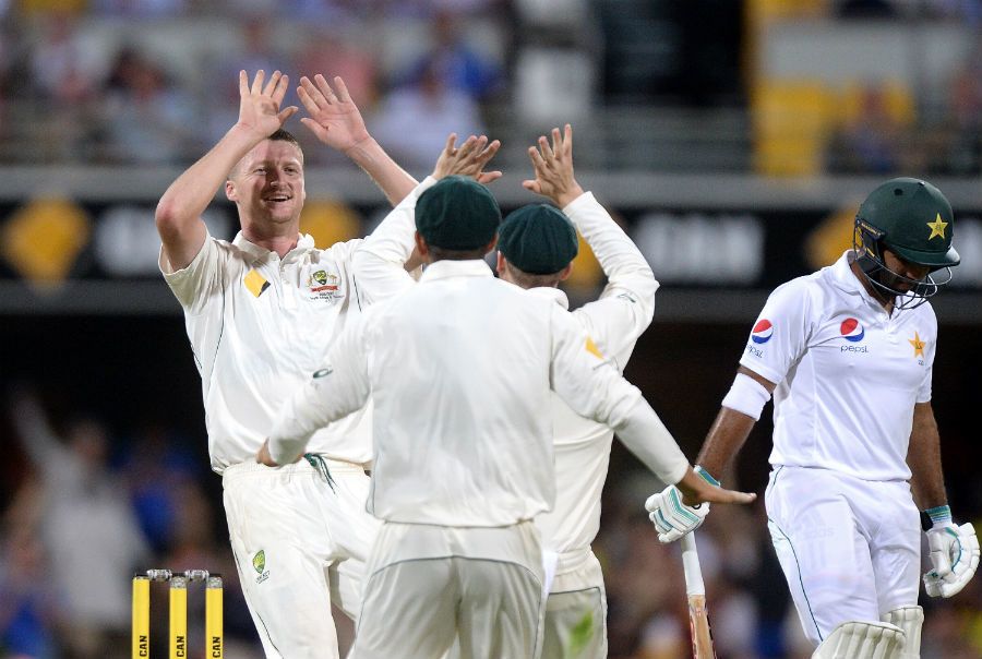 Jackson Bird is elated after dismissing Sami Aslam | ESPNcricinfo.com