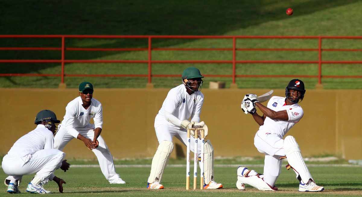 Khary Pierre slog sweeps | ESPNcricinfo.com