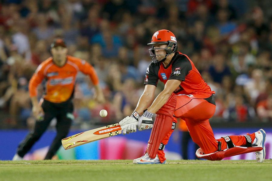 Cameron White plays a reverse sweep | ESPNcricinfo.com