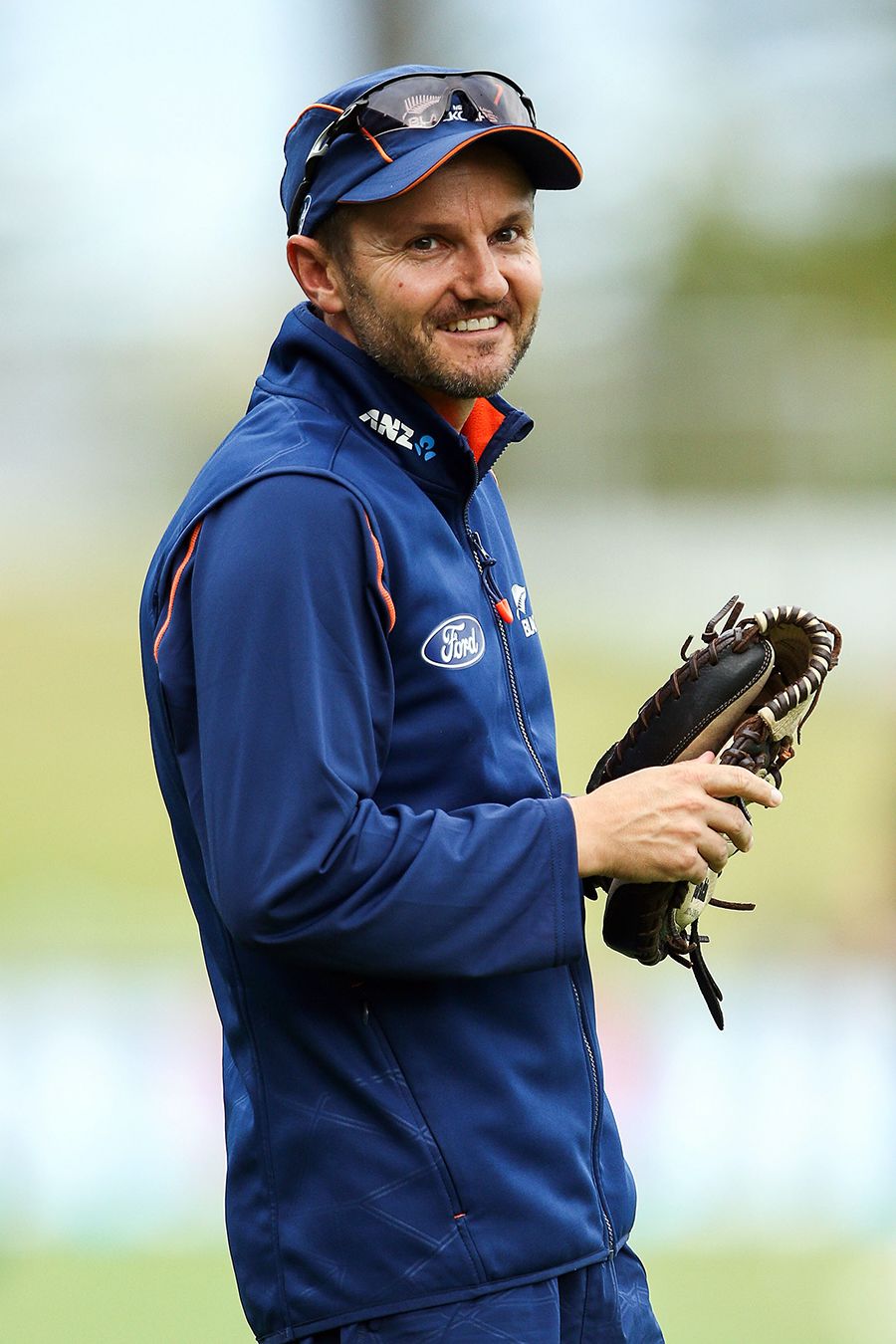 New Zealand coach Mike Hesson puts his team through their paces ahead ...