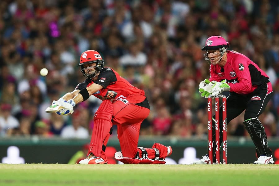 Brad Haddin looks on as Callum Ferguson attempts a sweep | ESPNcricinfo.com