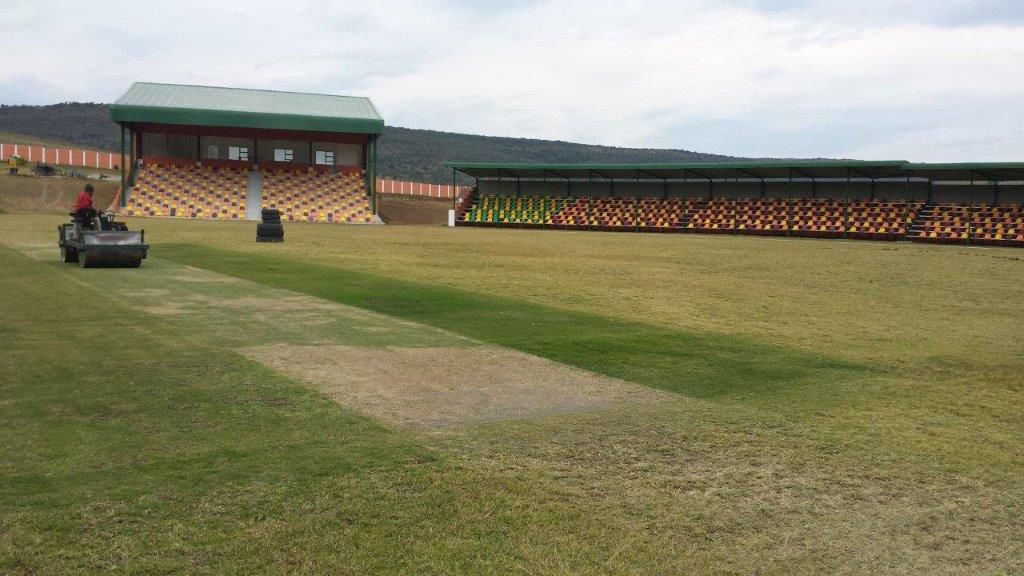 The main stand at Ngumbela Park | ESPNcricinfo.com