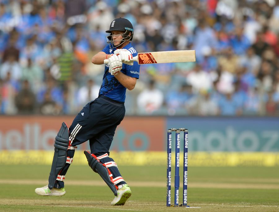 Joe Root looks on after playing a hook shot | ESPNcricinfo.com