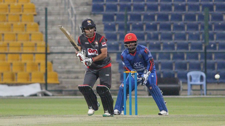 Shaiman Anwar flicks through the leg side during his second fifty of ...