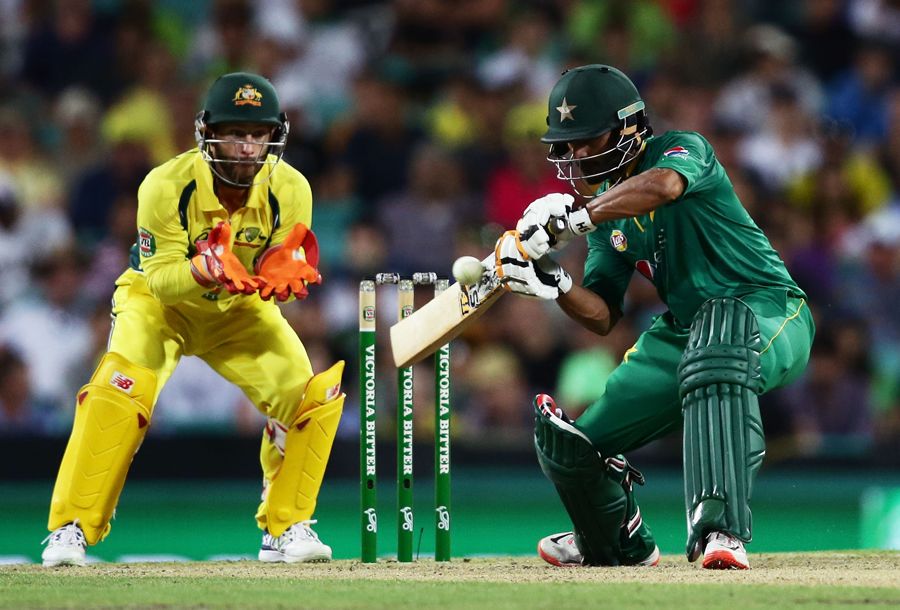 Mohammad Hafeez plays a late cut | ESPNcricinfo.com