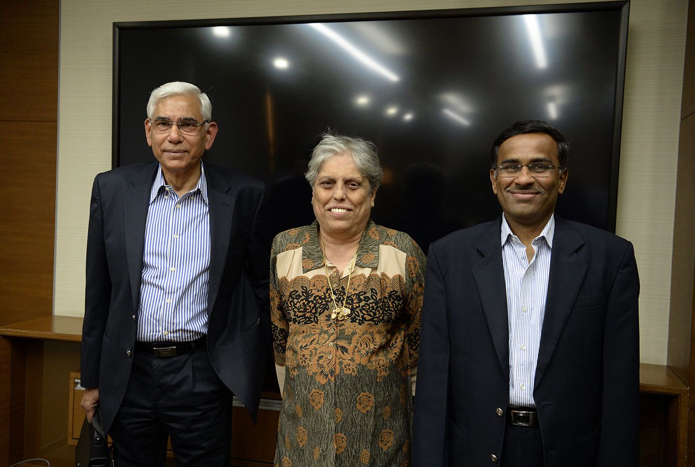 Vinod Rai, Diana Edulji and Vikram Limaye, the BCCI administrative ...