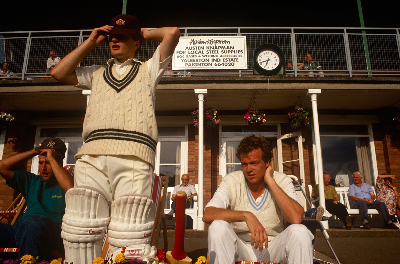 A batsman gets ready to go out and bat | ESPNcricinfo.com