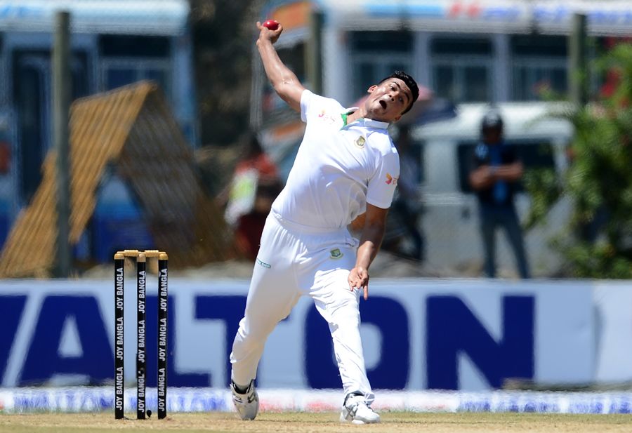 Taskin Ahmed in his delivery stride | ESPNcricinfo.com