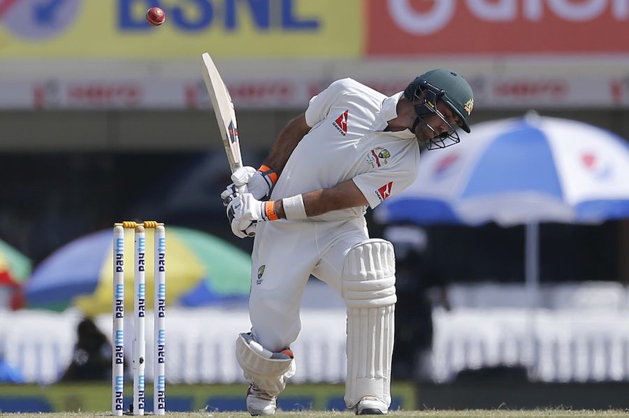 Maxwell breaks his bat | ESPNcricinfo.com