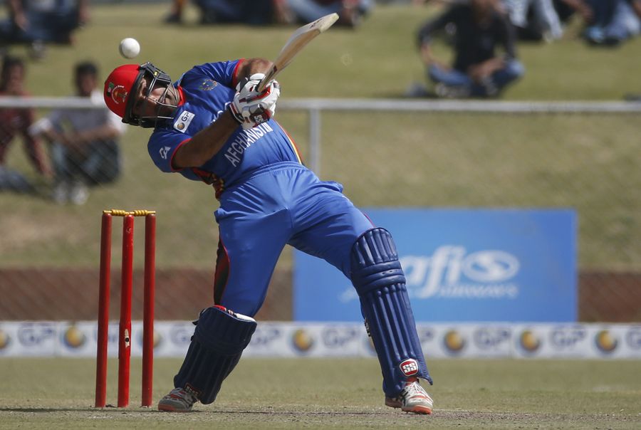 Asghar Stanikzai hammers one through the covers | ESPNcricinfo.com