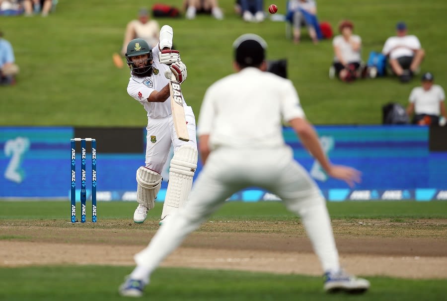 Hashim Amla drives into the off side | ESPNcricinfo.com