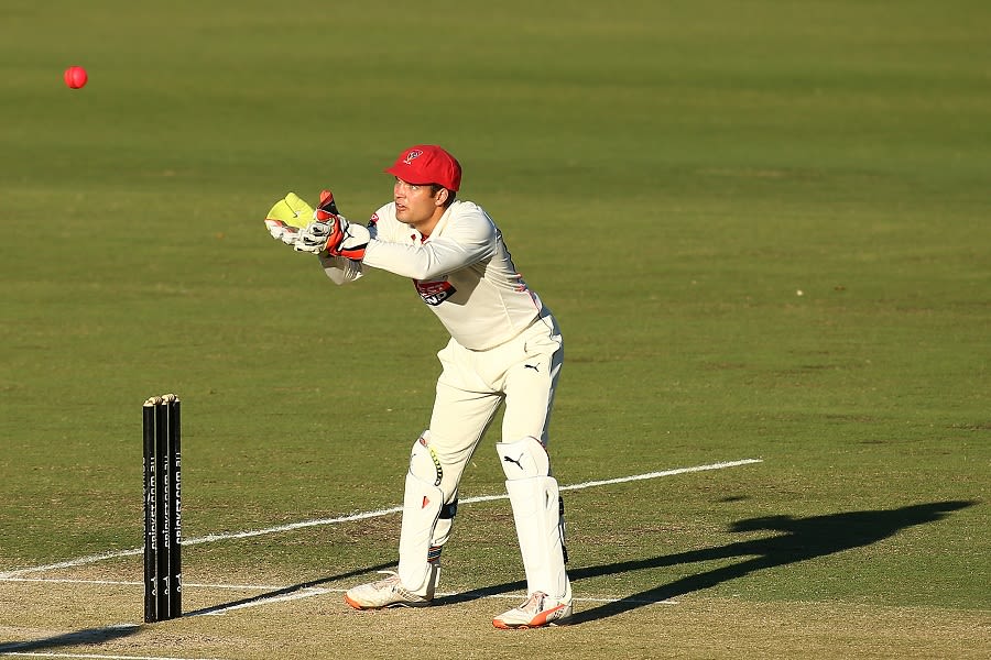 Shaun Marsh celebrates his century | ESPNcricinfo.com