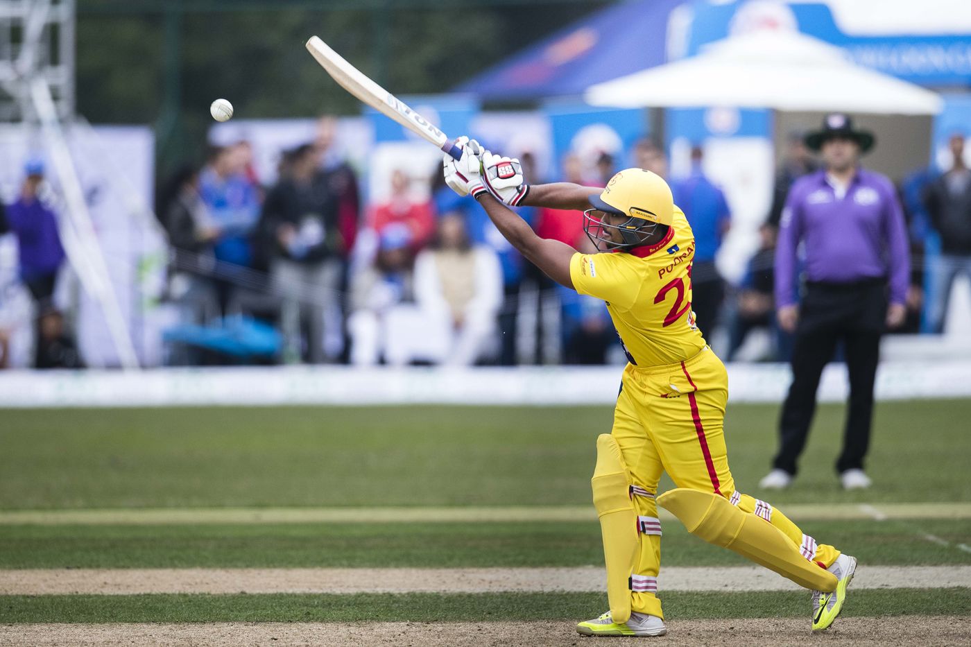 Nicholas Pooran plays with a straight bat | ESPNcricinfo.com