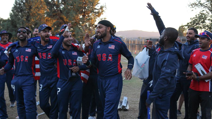 USA players roar after Jessy Singh is named Man of the Final ...