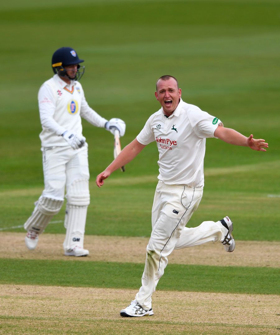 Luke Fletcher celebrates a breakthrough | ESPNcricinfo.com