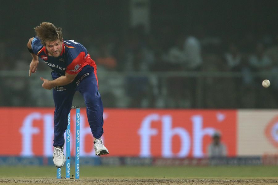 Corey Anderson had Lendl Simmons caught at short fine leg ...