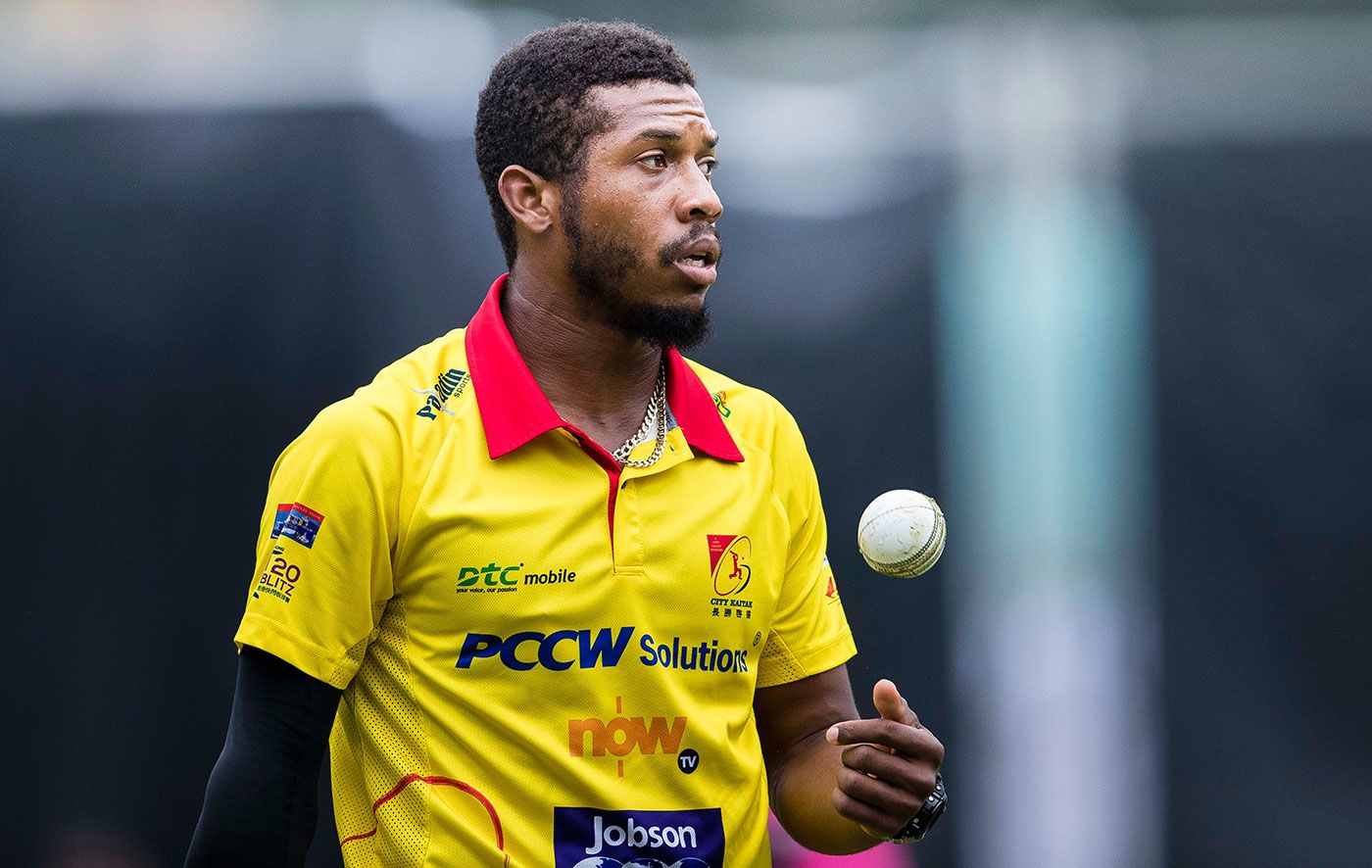 Chris Jordan bowls for City Kaitak in the Hong Kong Blitz | ESPNcricinfo.com