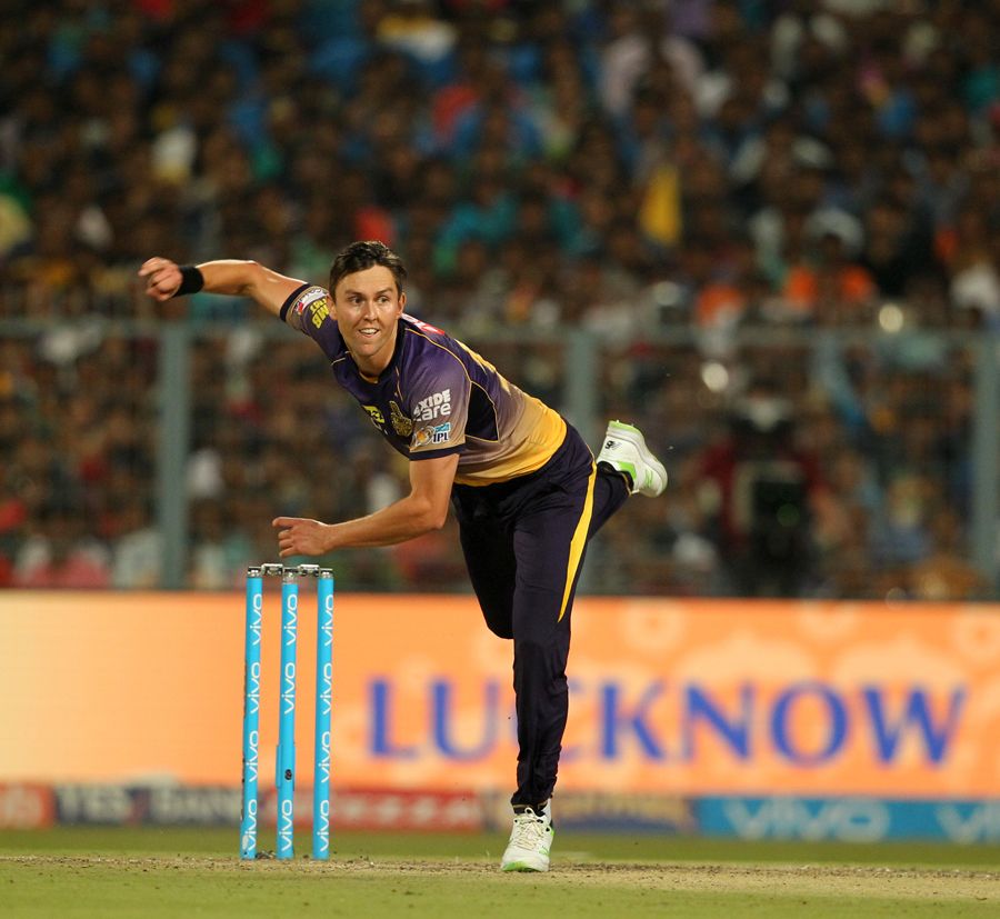 Trent Boult in his follow through | ESPNcricinfo.com