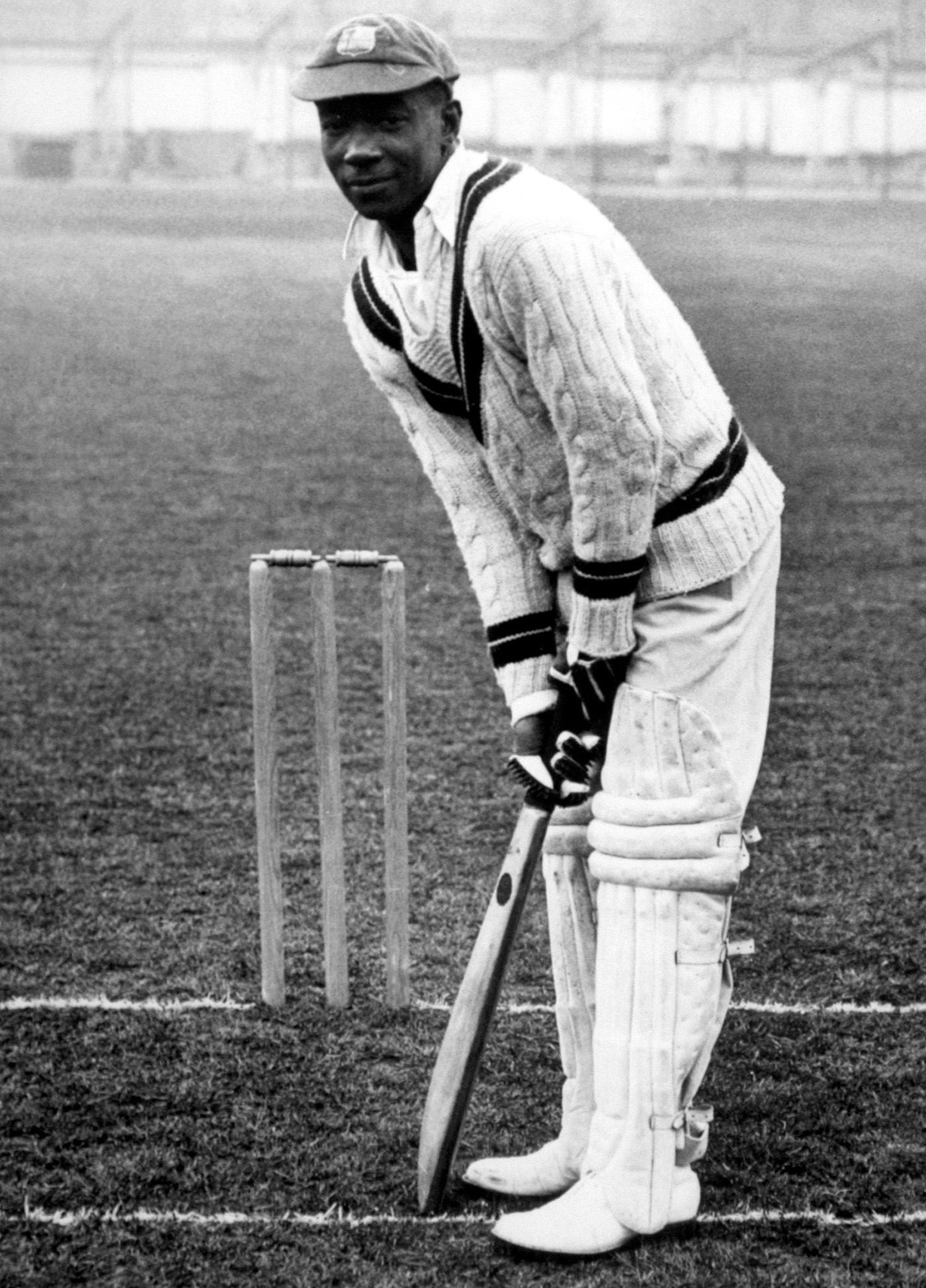 George Headley in his batting stance | ESPNcricinfo.com