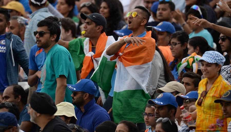 India's fans were a lively bunch | ESPNcricinfo.com