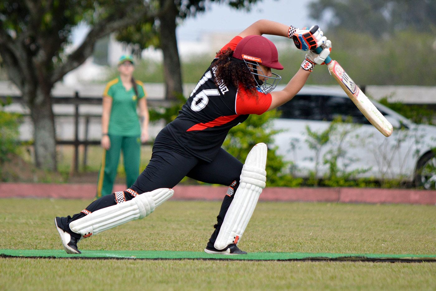 Jade Rodriguez bats | ESPNcricinfo.com