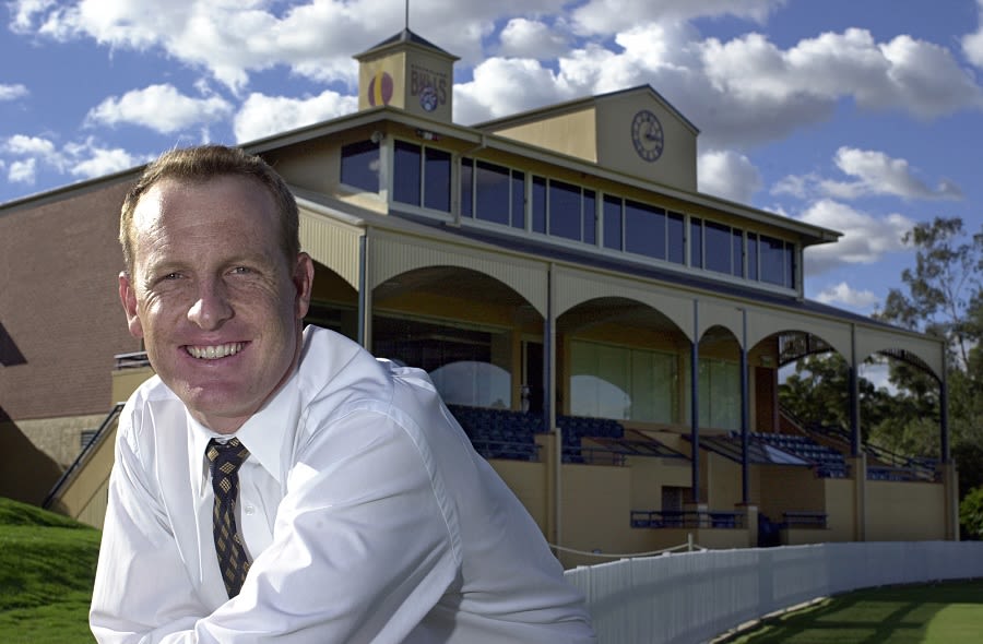 Wade Seccombe poses ahead of the 2001 Ashes tour | ESPNcricinfo.com