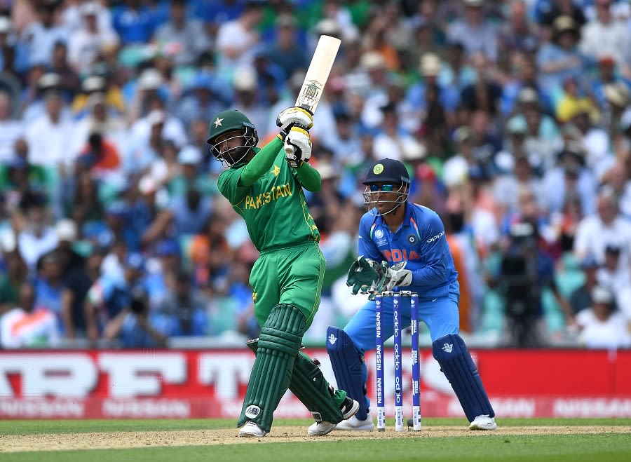 Mohammad Hafeez launches one down the ground | ESPNcricinfo.com