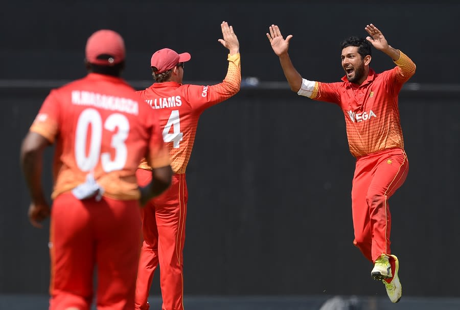 Zimbabwe's 'high jump' celebration | ESPNcricinfo.com