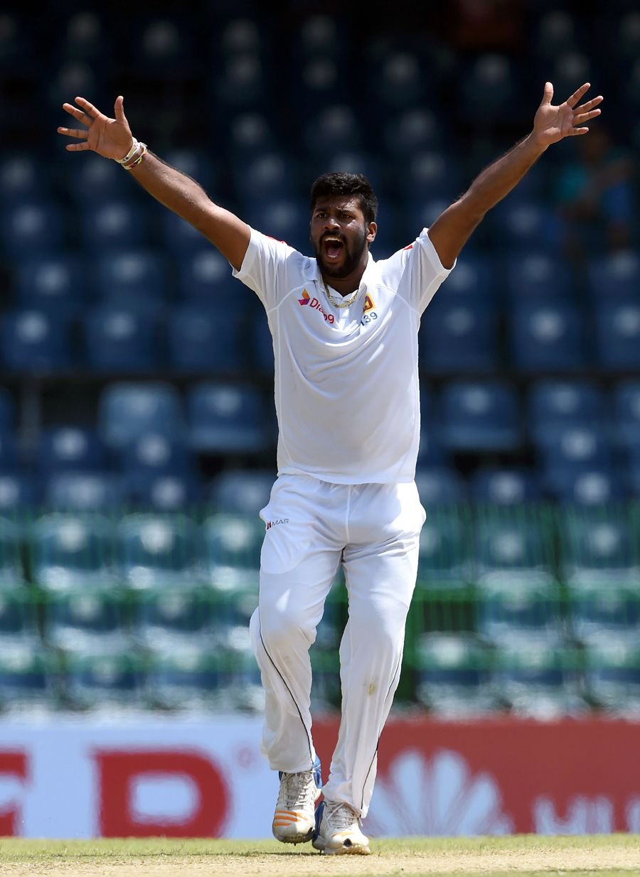 Lahiru Kumara dismissed the debutant Tarisai Musakanda | ESPNcricinfo.com