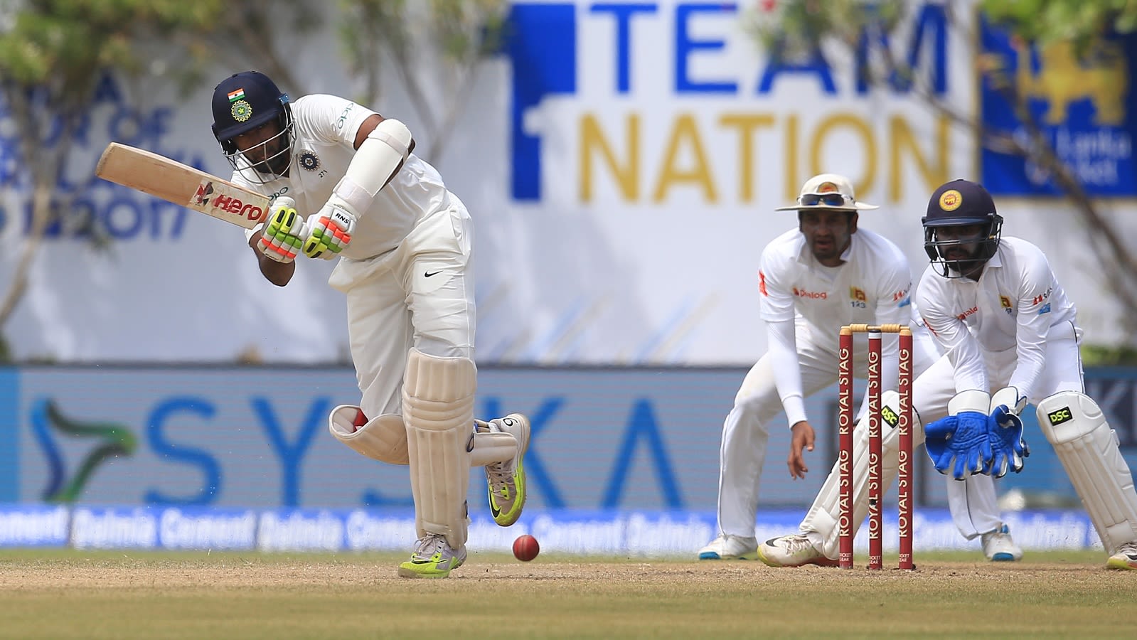 R Ashwin steps out and flicks through midwicket | ESPNcricinfo.com