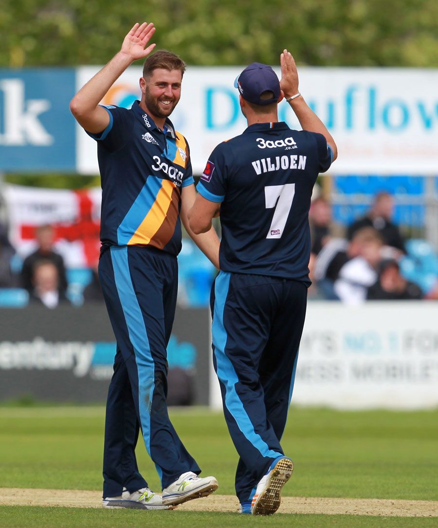 Ben Cotton celebrates a wicket | ESPNcricinfo.com
