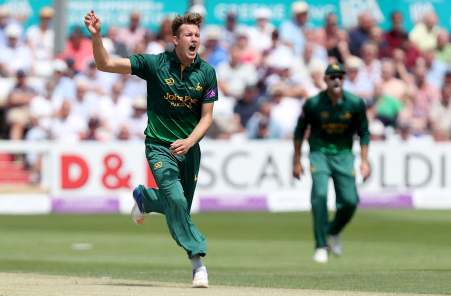 Jake Ball appeals for Notts | ESPNcricinfo.com