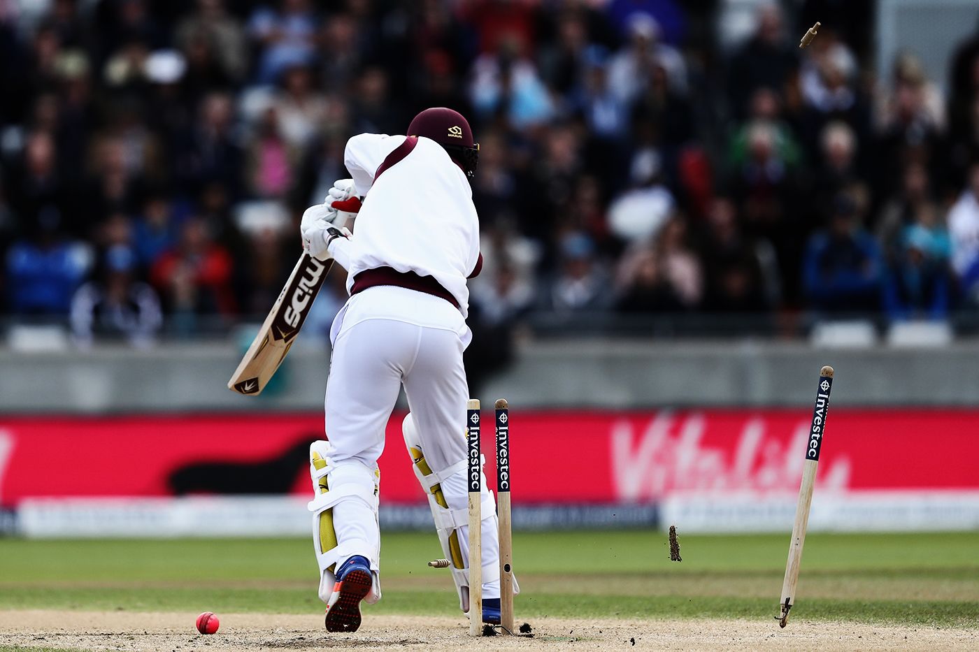Kemar Roach is bowled | ESPNcricinfo.com