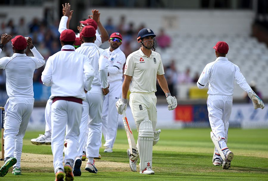 Alastair Cook fell to Shannon Gabriel for 11 | ESPNcricinfo.com