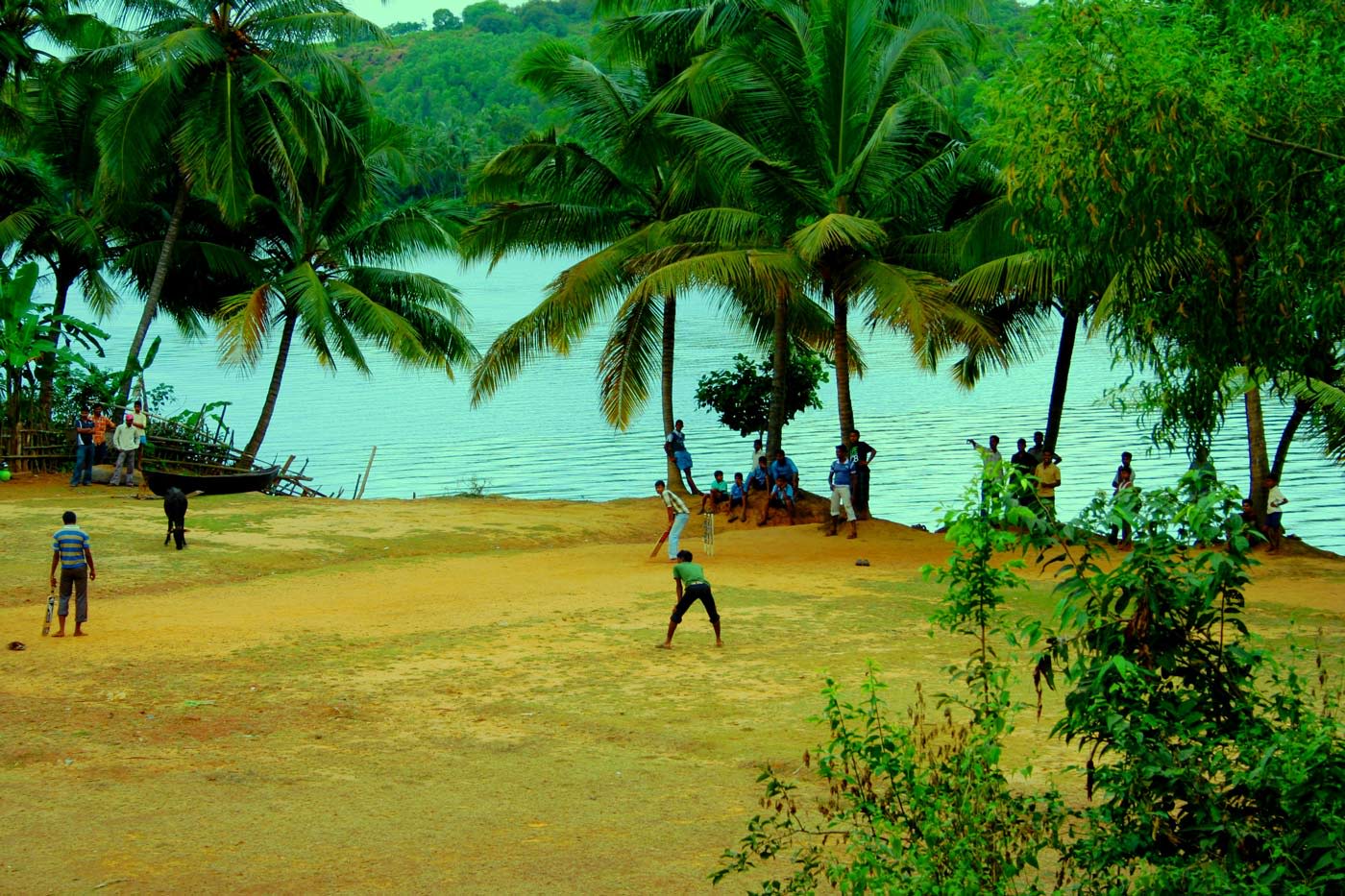Shiraz Shaikh : A river behind the wicket, and other interesting ...