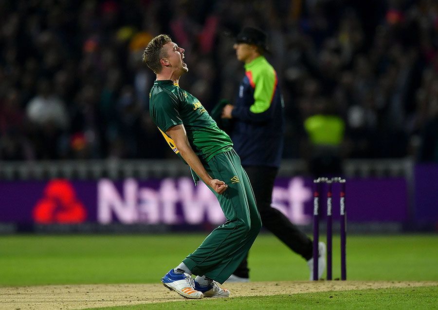 Jake Ball helped close out the title | ESPNcricinfo.com