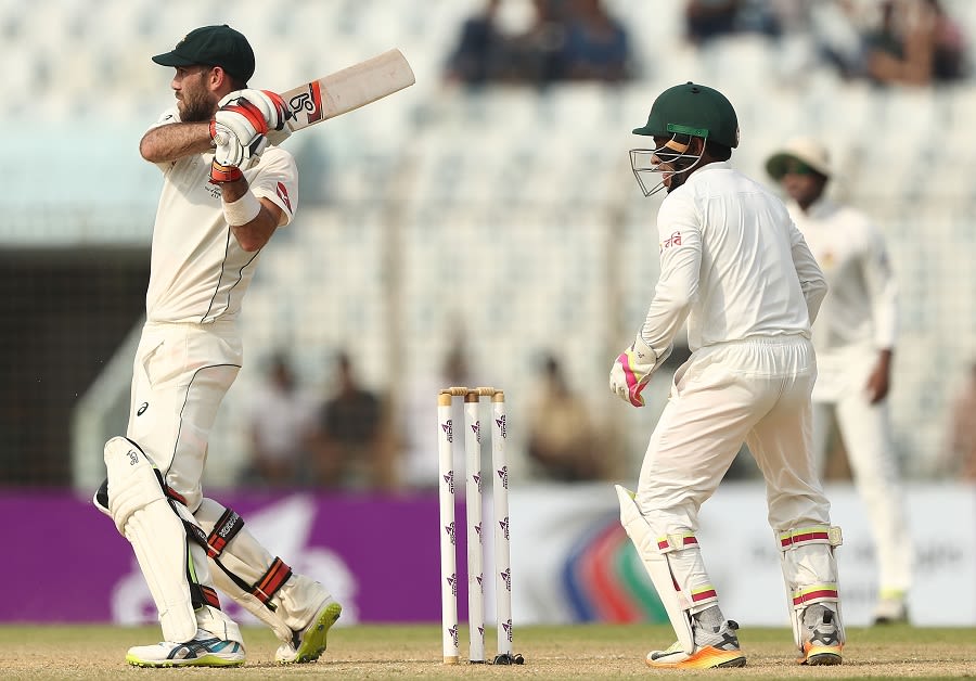 Glenn Maxwell pulls off the back foot | ESPNcricinfo.com Glenn Maxwell pulls off the back foot | ESPNcricinfo.com