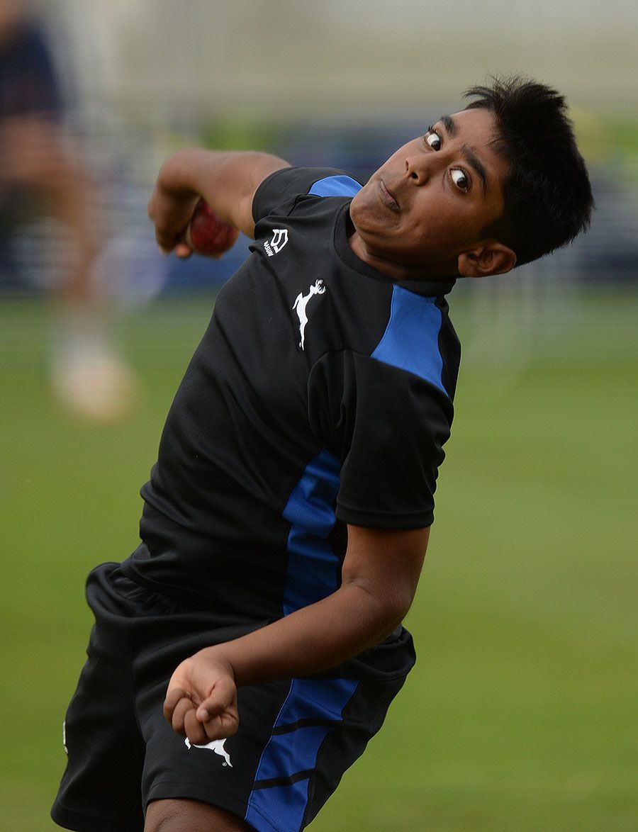 13-year-old legspinner Rehan Ahmed bowls in the nets at Lord's | ESPNcricinfo.com