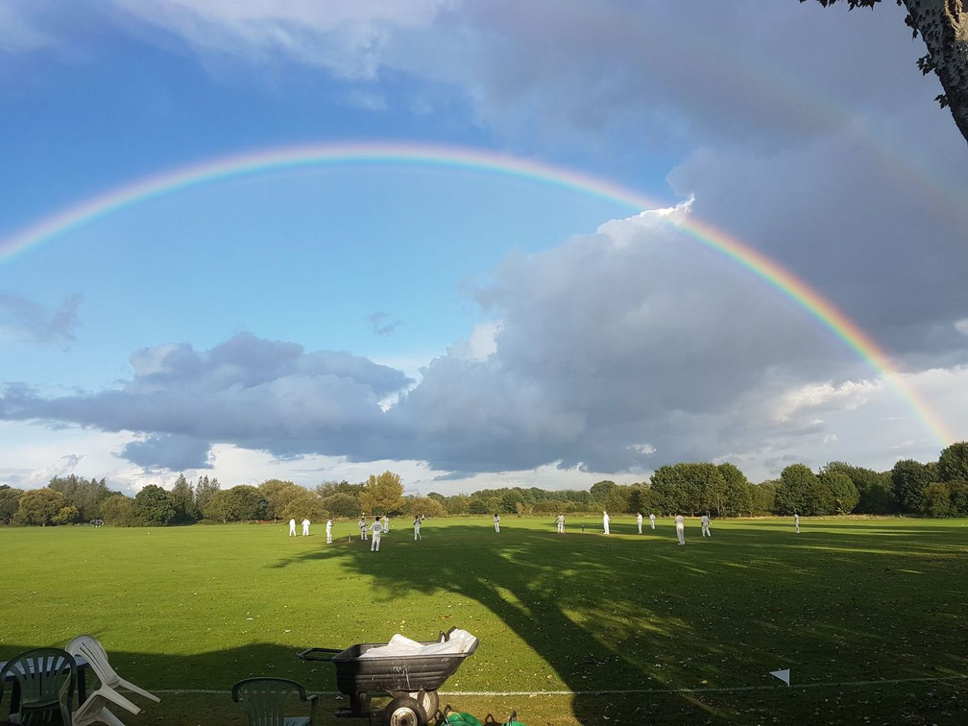 Lloyd Mann : Can you see the double rainbow? | ESPNcricinfo.com