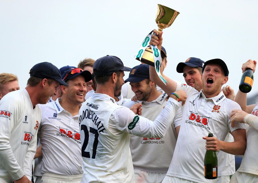 Jamie Porter is in the thick of it as Essex celebrate their title ...