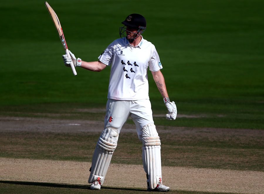 Luke Wells made a hundred on the final day | ESPNcricinfo.com