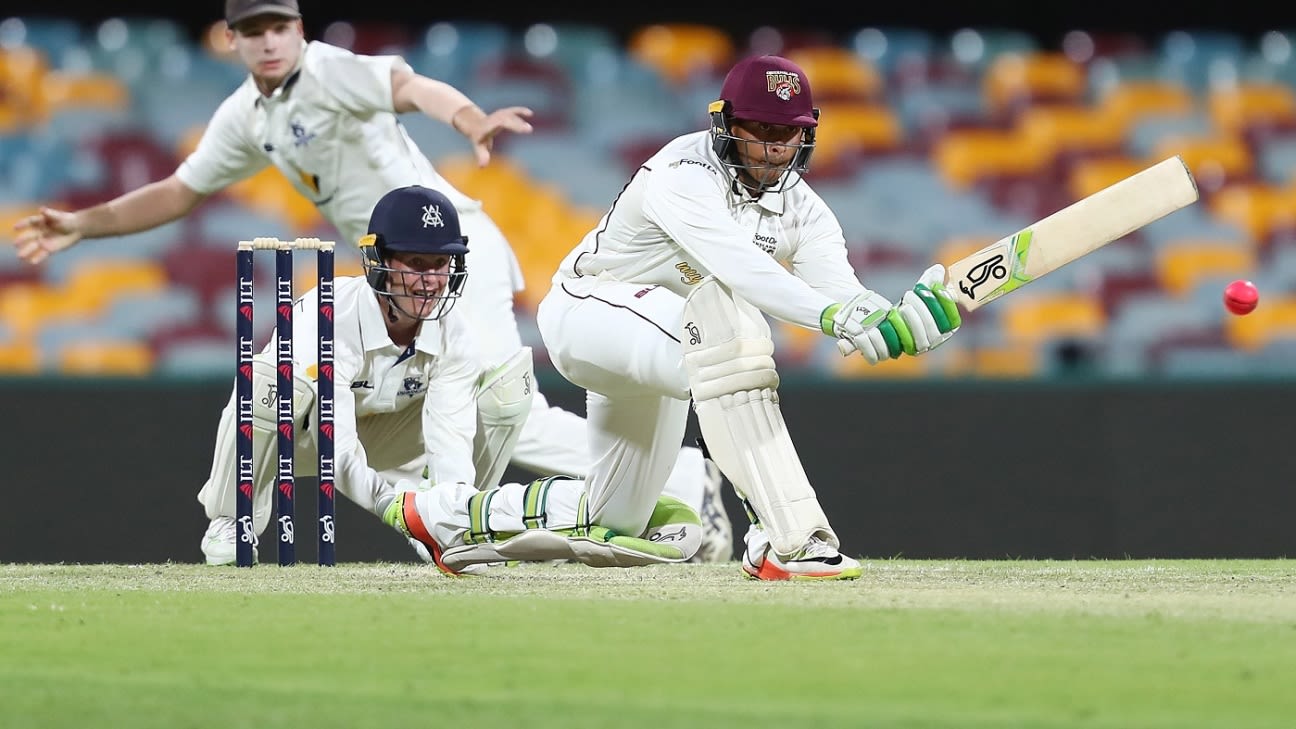 QLD vs VIC Cricket Scorecard, 1st match at Brisbane, October 26 - 28, 2017